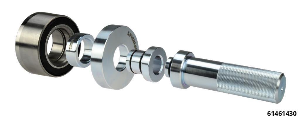 61461430 UNIVERSAL BEARING, BUSH PRESS TOOL WITH PLATE SET USED WITH ...