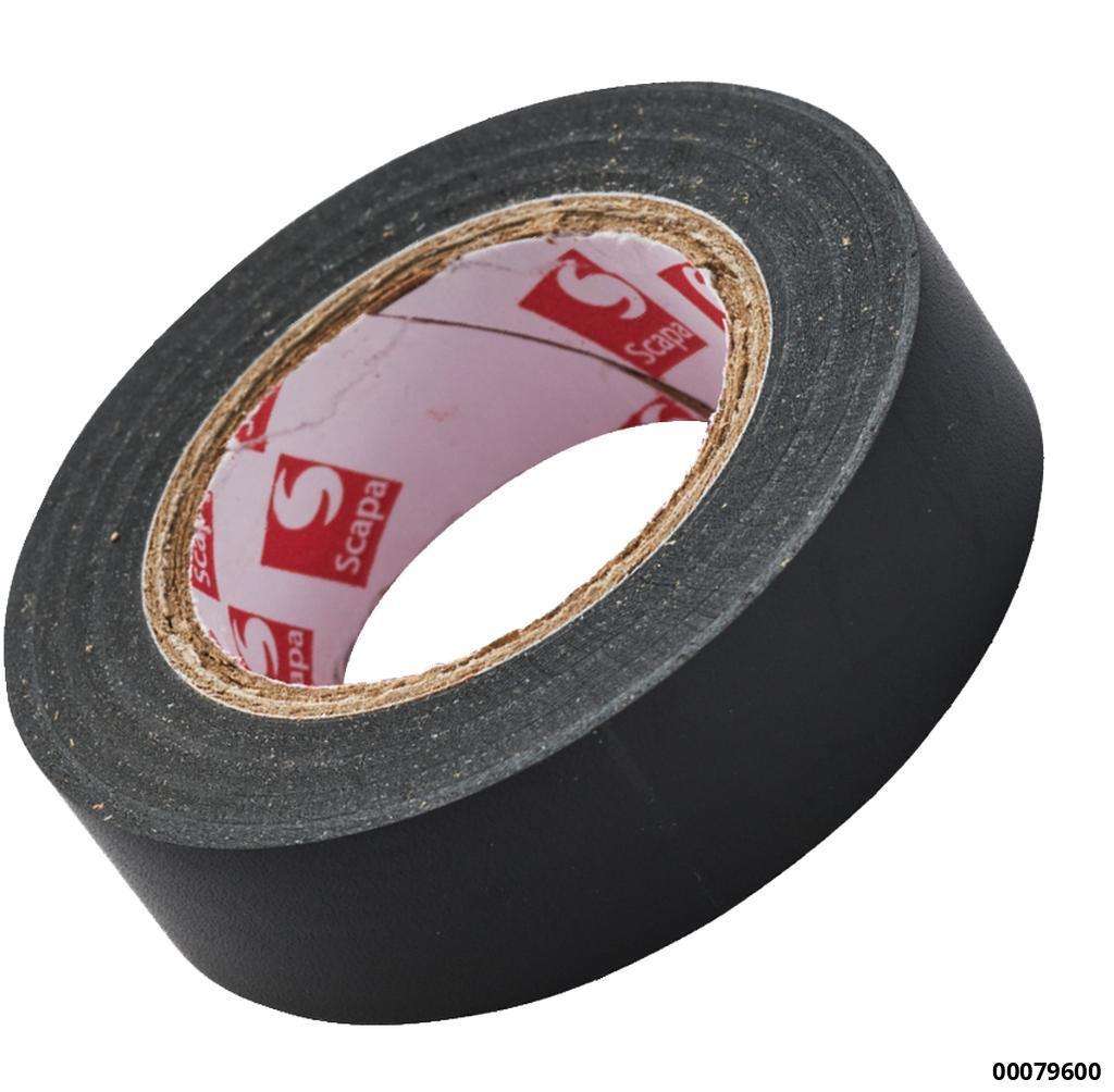 Isolierband "schwarz" -30 bis 90 ° 15 mm breit 10… | 00079600 | PICHLER ...