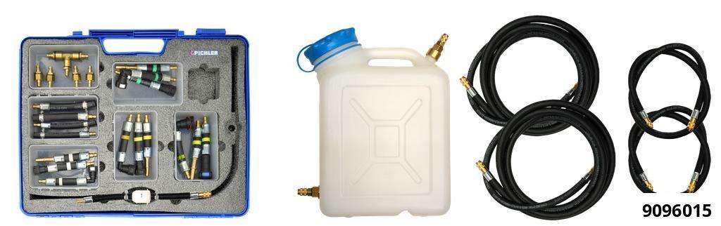 Fuel System Cleaning Kit SAE 27 pcs | 9096015 | PICHLER Tools - Onlineshop